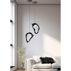 One Ring Lamp, Scandinavian Ceiling Lamp, Hanging Light, Stylish ...