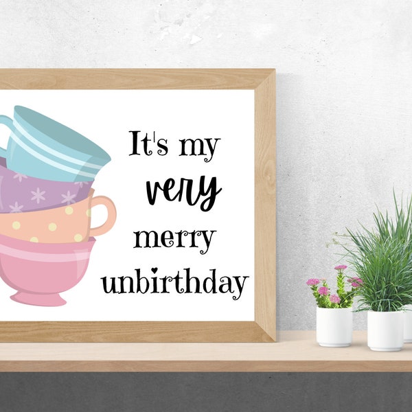 Unbirthday - Etsy