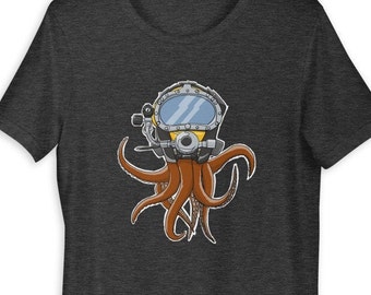 Octopus Deep Sea Diver - Etsy