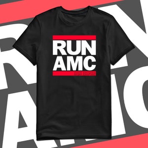 RUN AMC T-shirt - Etsy