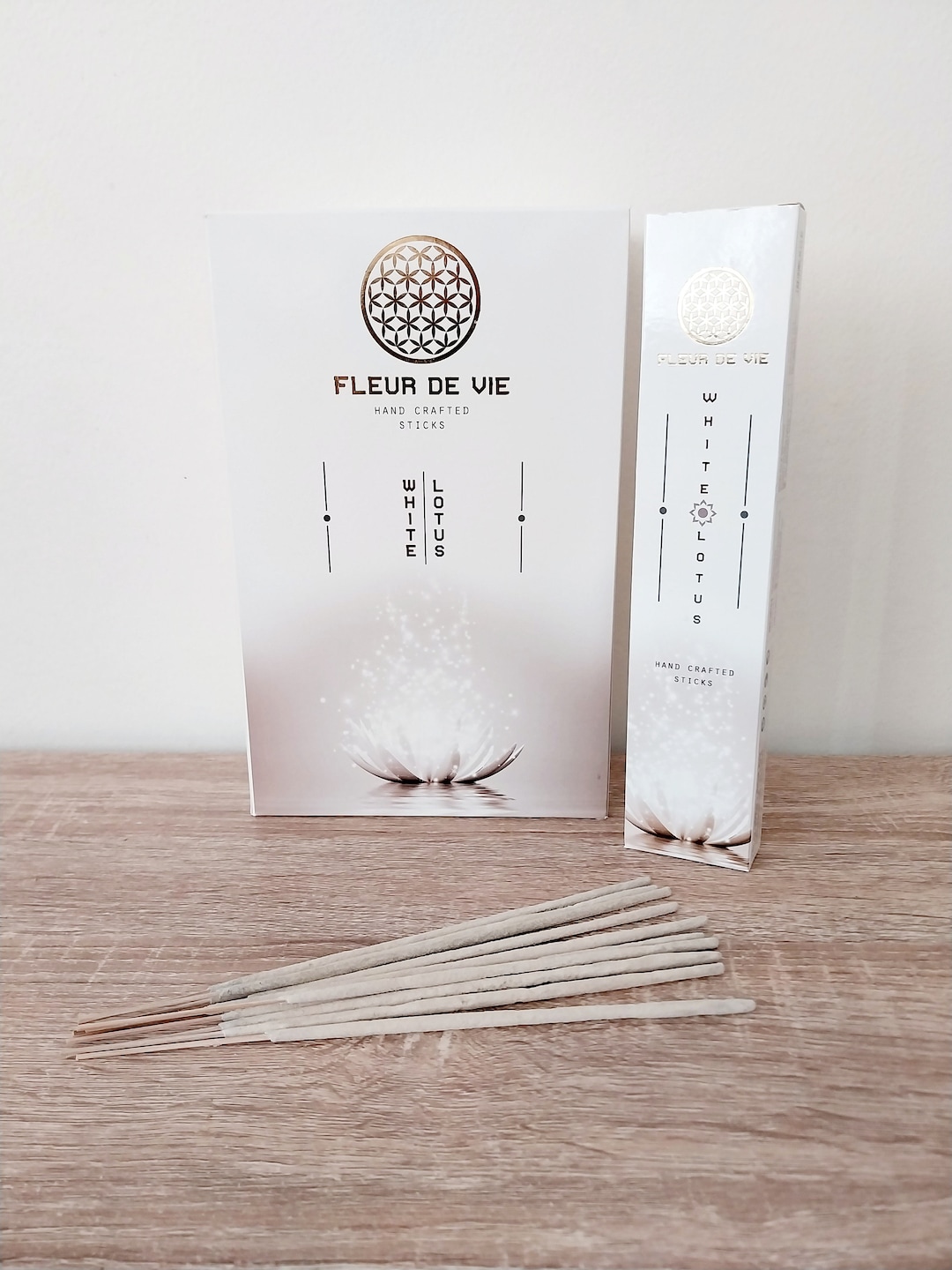 Flower of Life White Lotus Incense Sticks - Etsy