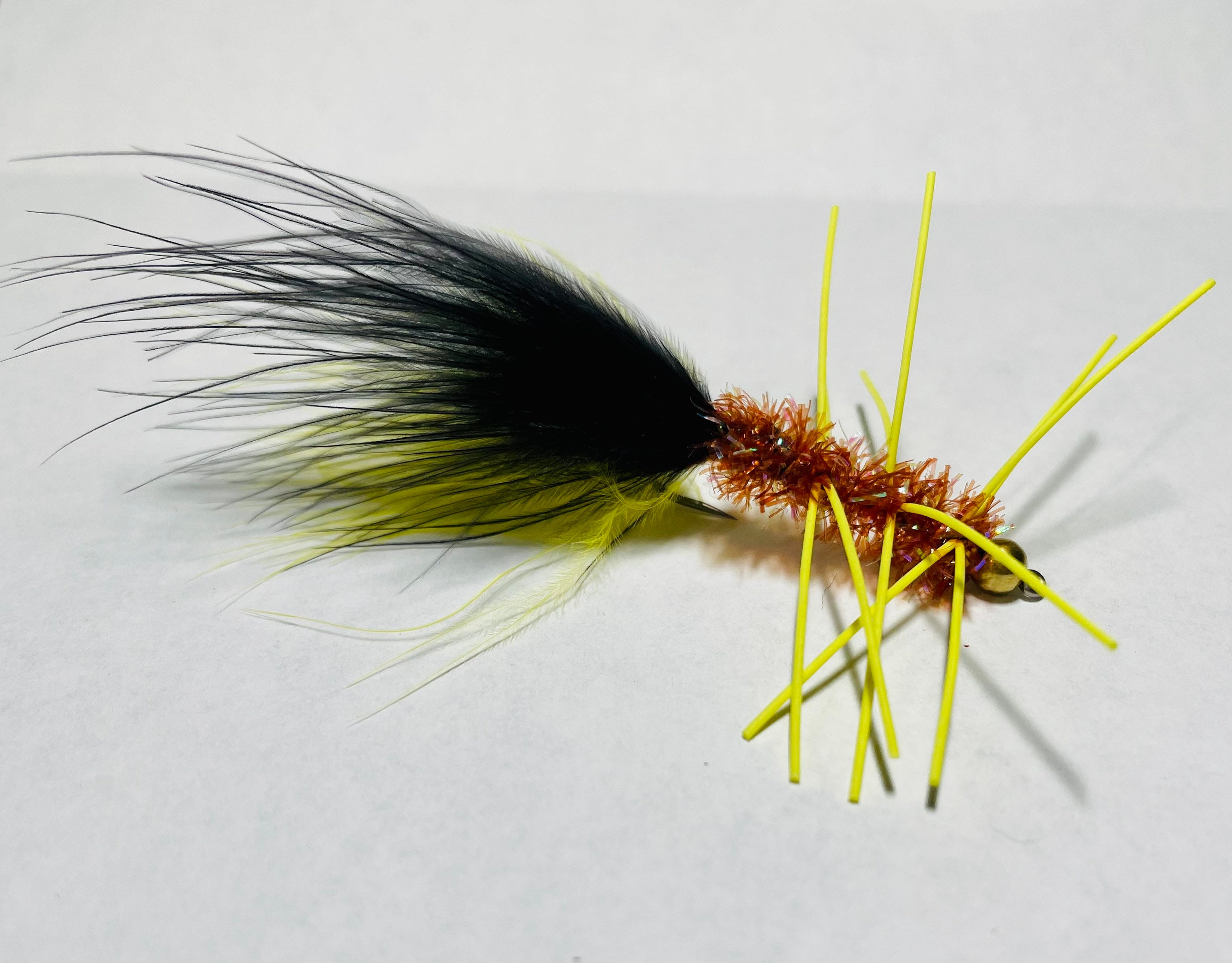 Tequeely Bass Fly Flies Fly Fishing - Etsy