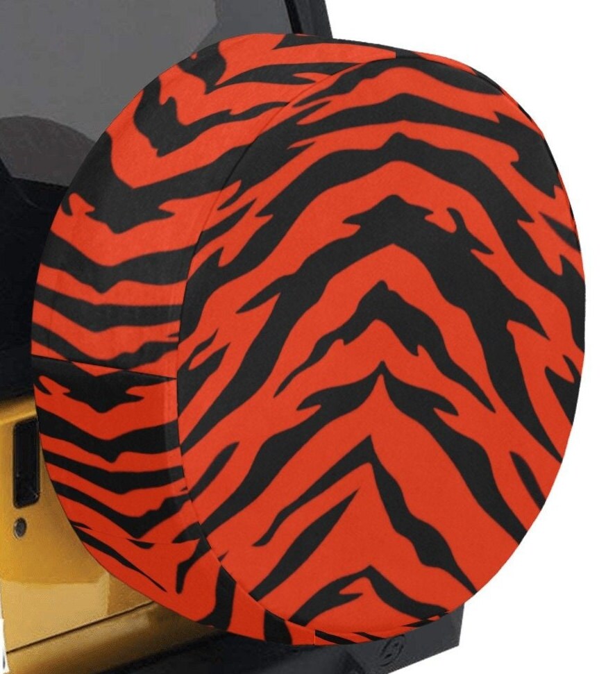 Bengal Tiger Stripe Spare Tire Cover School Spirit or Sports - Etsy Canada