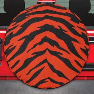 Bengal Tiger Stripe Spare Tire Cover, School Spirit or Sports Fan Gift ...