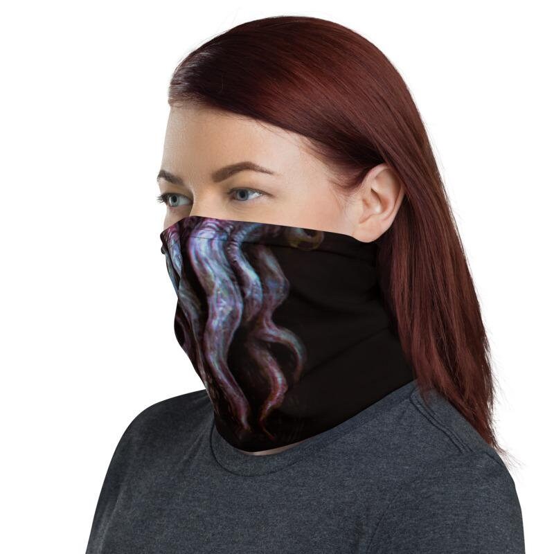 Realistic Cthulhu Neck Gaiter Classic Monster Face Mask - Etsy