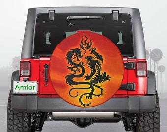 Dragon Tire Cover - Etsy