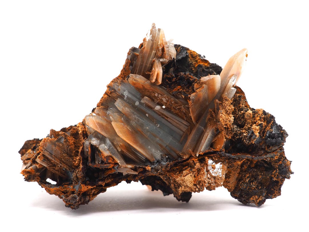 Clear Blue Barite 110mm X 65mm (197 Grams). Ethically Sourced and Fair ...