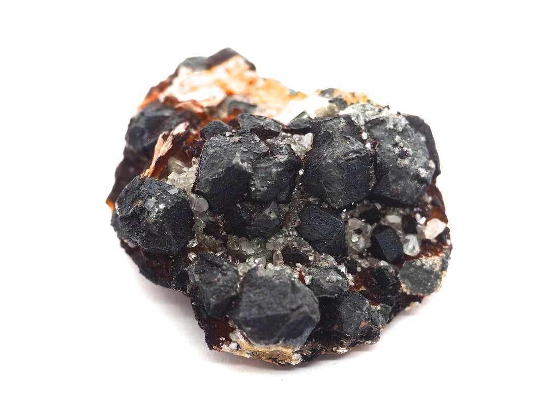 Cerussiet Barite Magnetite 45 Mm X 40 Mm - 57 Grams - Etsy