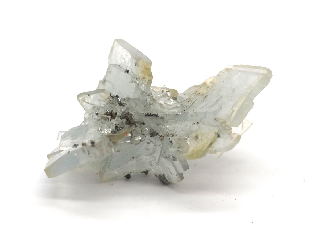 Clear Barite With Pyrite 50 Mm X 30 Mm (26 Grams) - Etsy