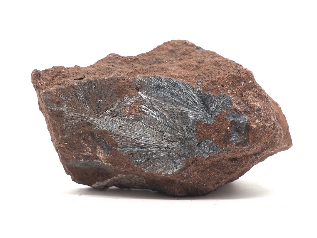 Stibine (pyrolusite Stibnite) 100mm X 55mm (256 Grams) Fair Trade ...