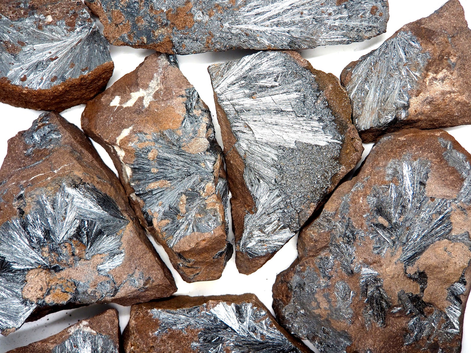 Stibine (pyrolusite Stibnite) - Etsy