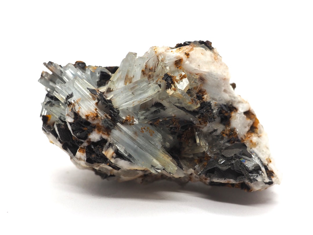 Clear Blue Barite 70mm X 45mm 135 Grams - Etsy