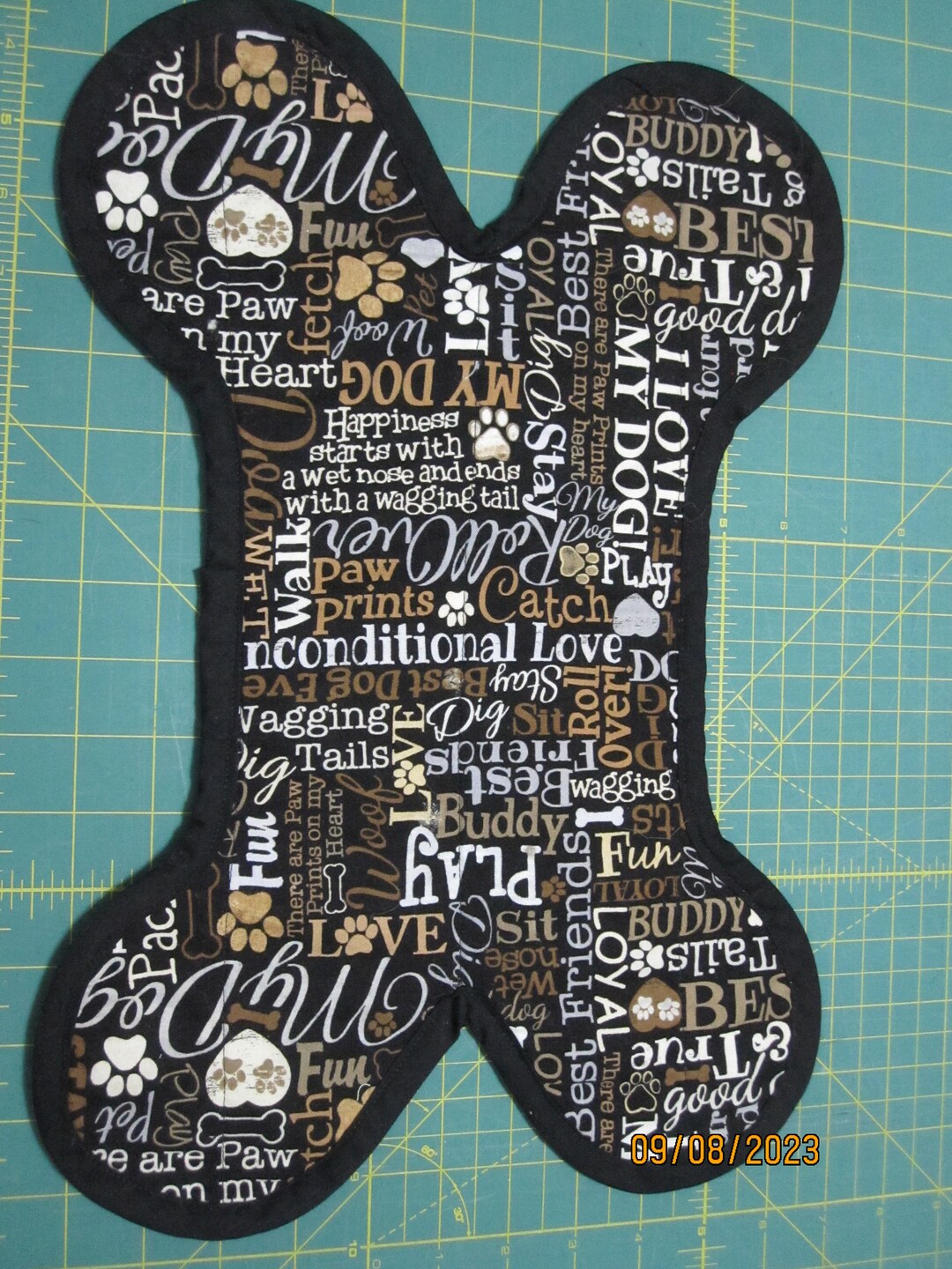 Dog Bone Mat - Etsy