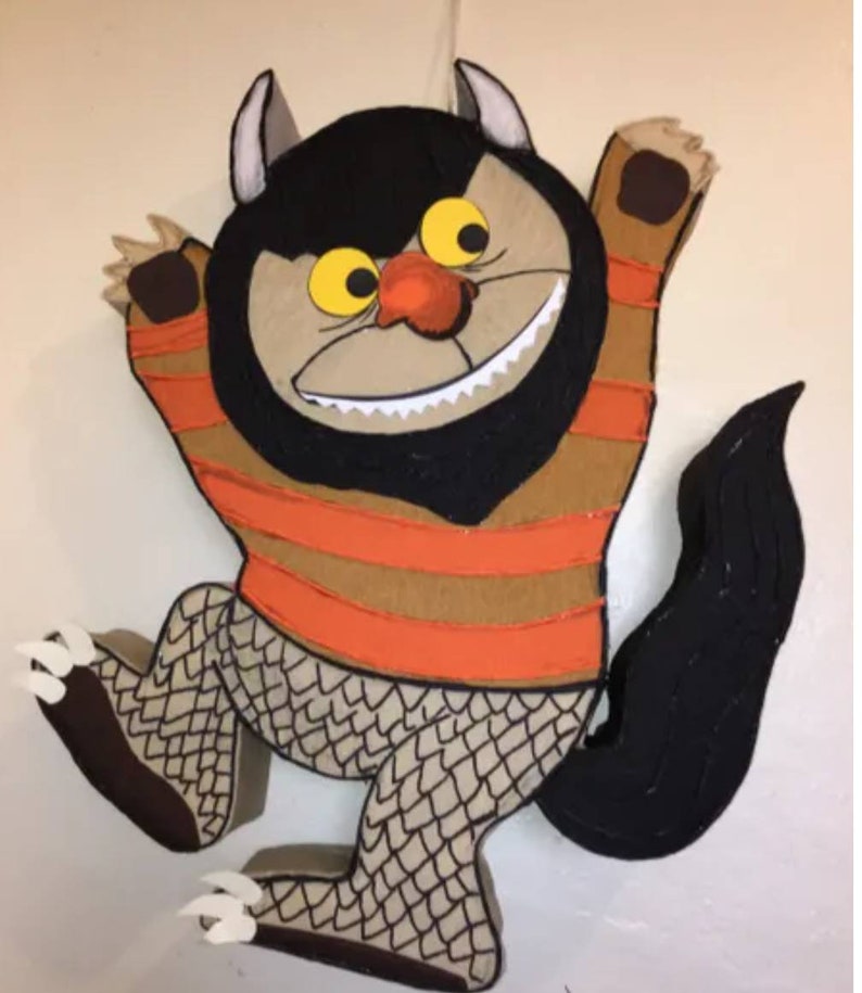 Wild Things Pinata Wild Things Birthday Party - Etsy