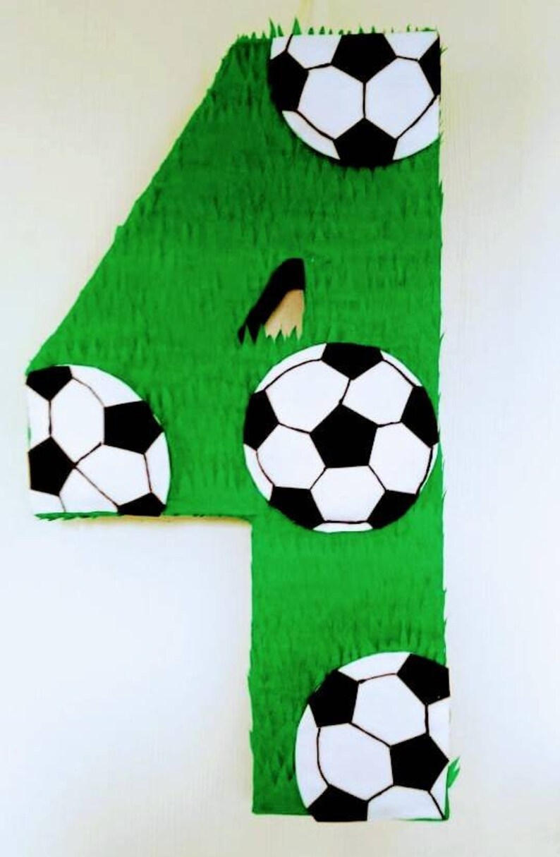 Soccer Pinata Soccer Birthday Party Futball Soccer Party Supplies ...