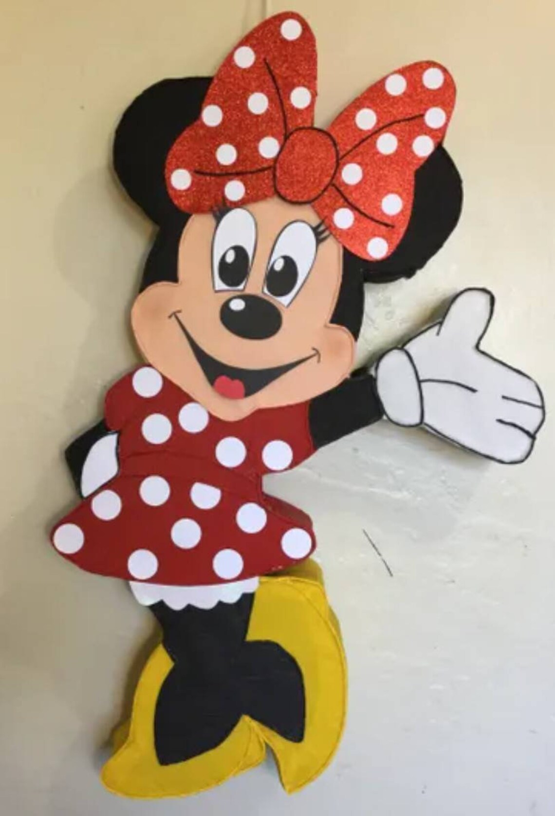 Minnie Mouse Pinata Inspired Mickey Mouse Pinata Minnie Mouse Birthday ...