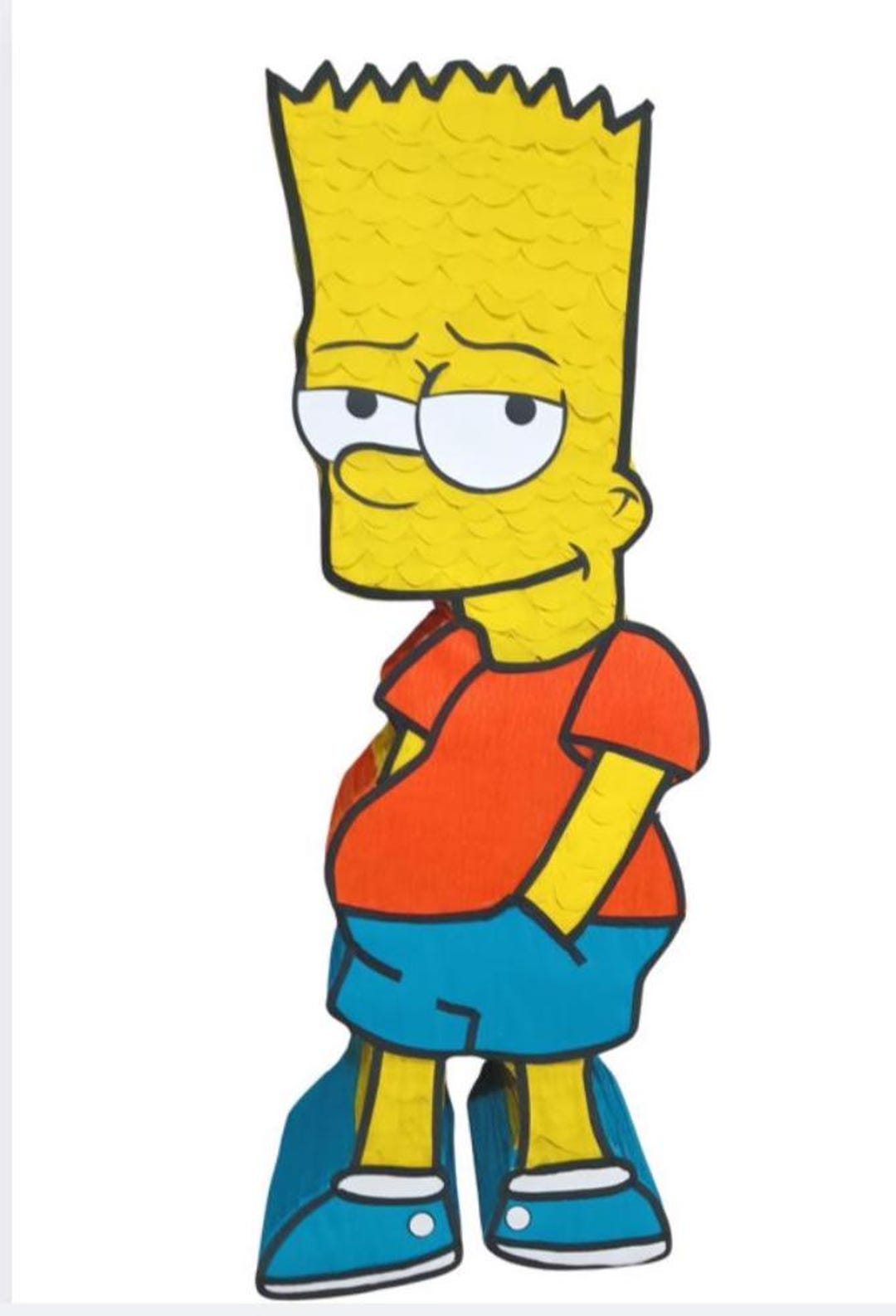 Bart Simpson Pinata Bart Simpson Birthday Party Simpsons Party - Etsy