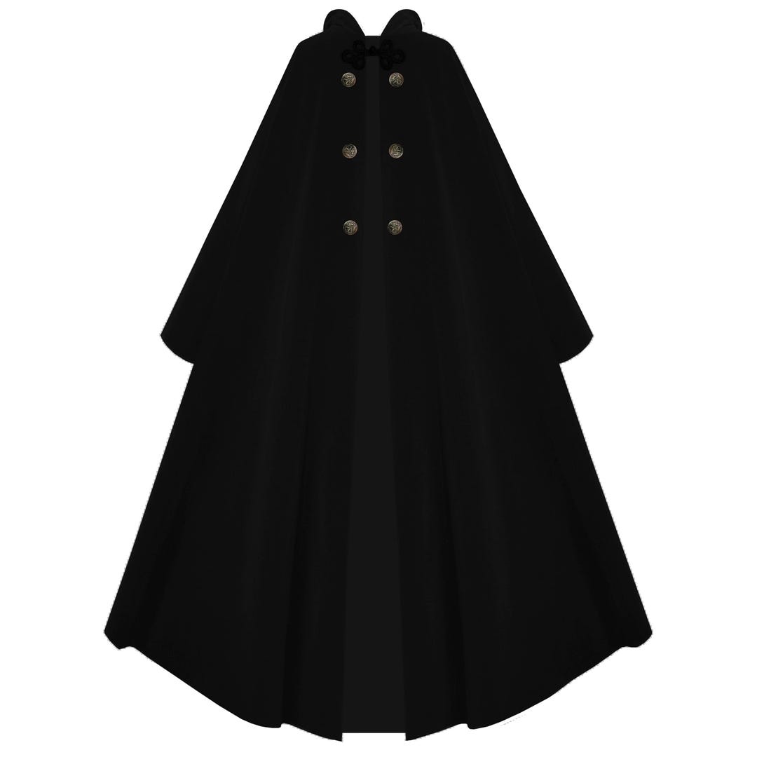 Gothic Cape Steampunk Cloak Men Victorian Medieval Women Renaissance ...
