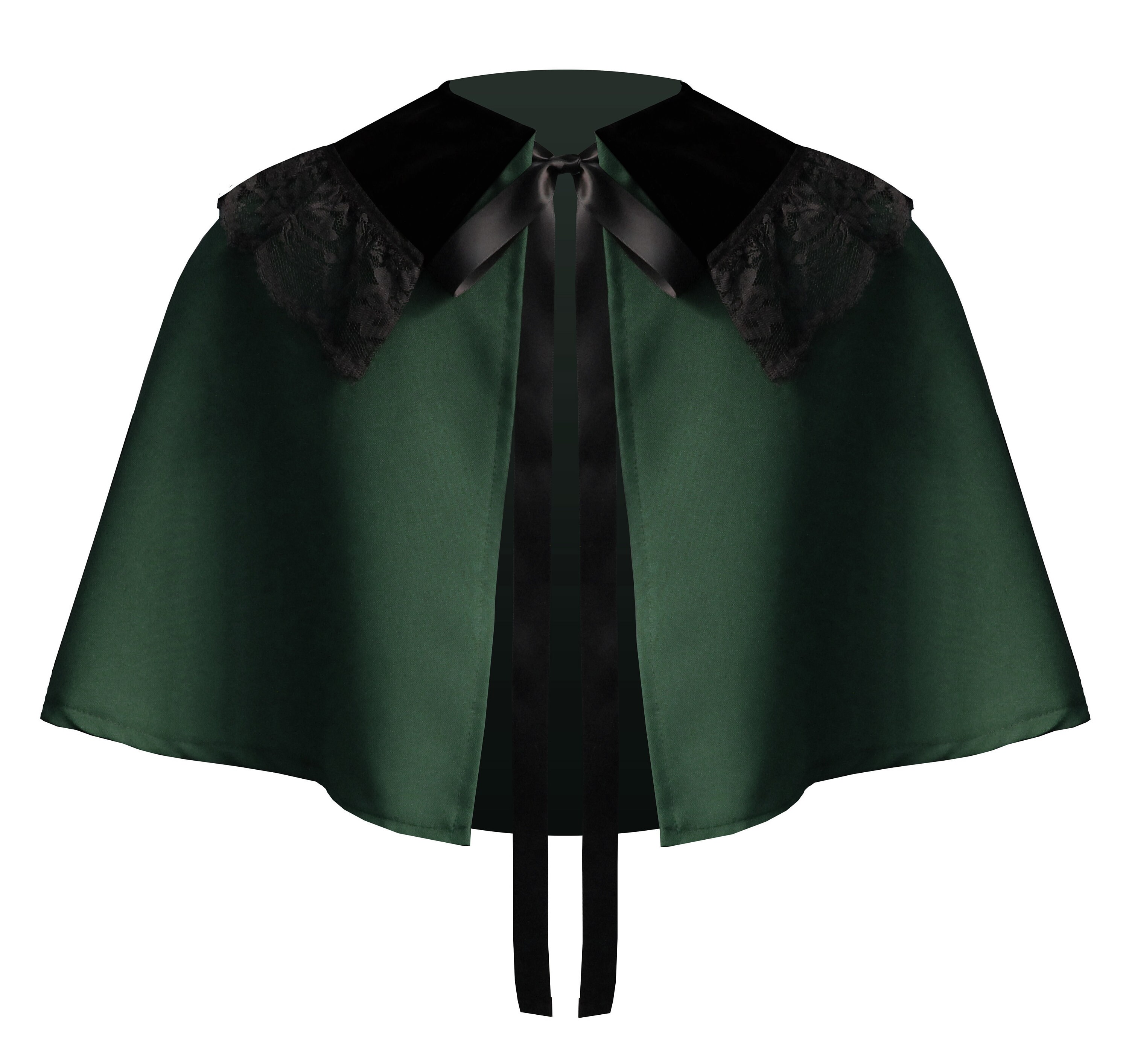 Renaissance Medieval Theater Steampunk Victorian Gothic Collar Capelet