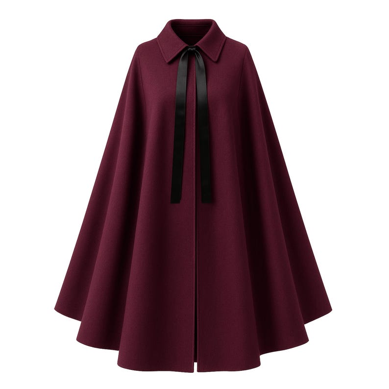 Gothic Steampunk Cape Victorian Outerwear Renaissance Western Cloak ...