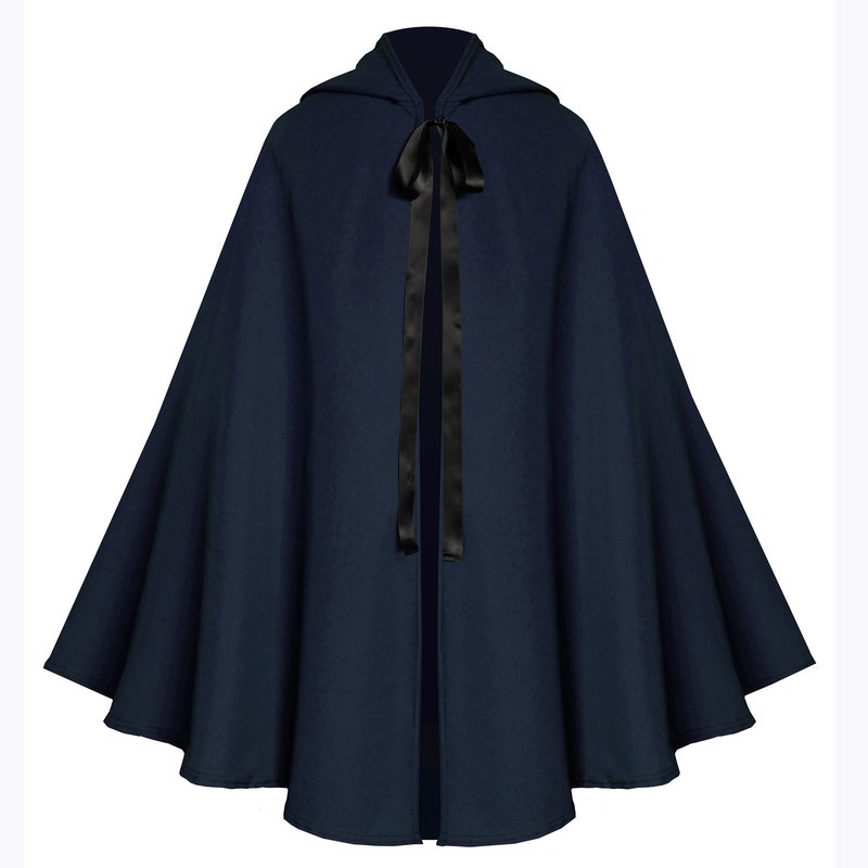 Navy Cape - Etsy