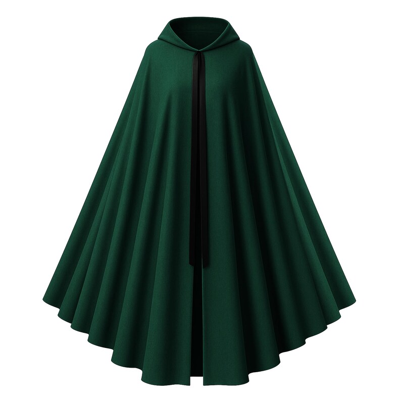 Cape Gothic Cloak Steampunk Victorian Medieval Renaissance Western ...