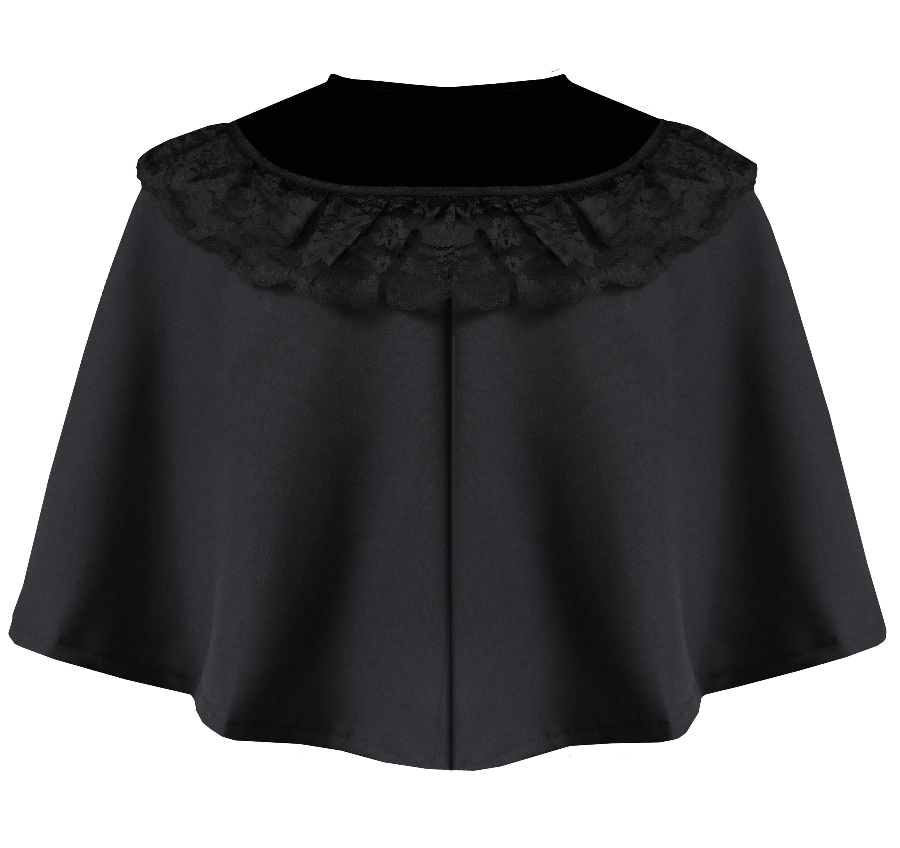 Renaissance Medieval Theater Steampunk Victorian Gothic Collar Capelet