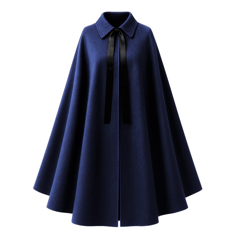 Gothic Steampunk Cape Victorian Outerwear Renaissance Western Cloak ...
