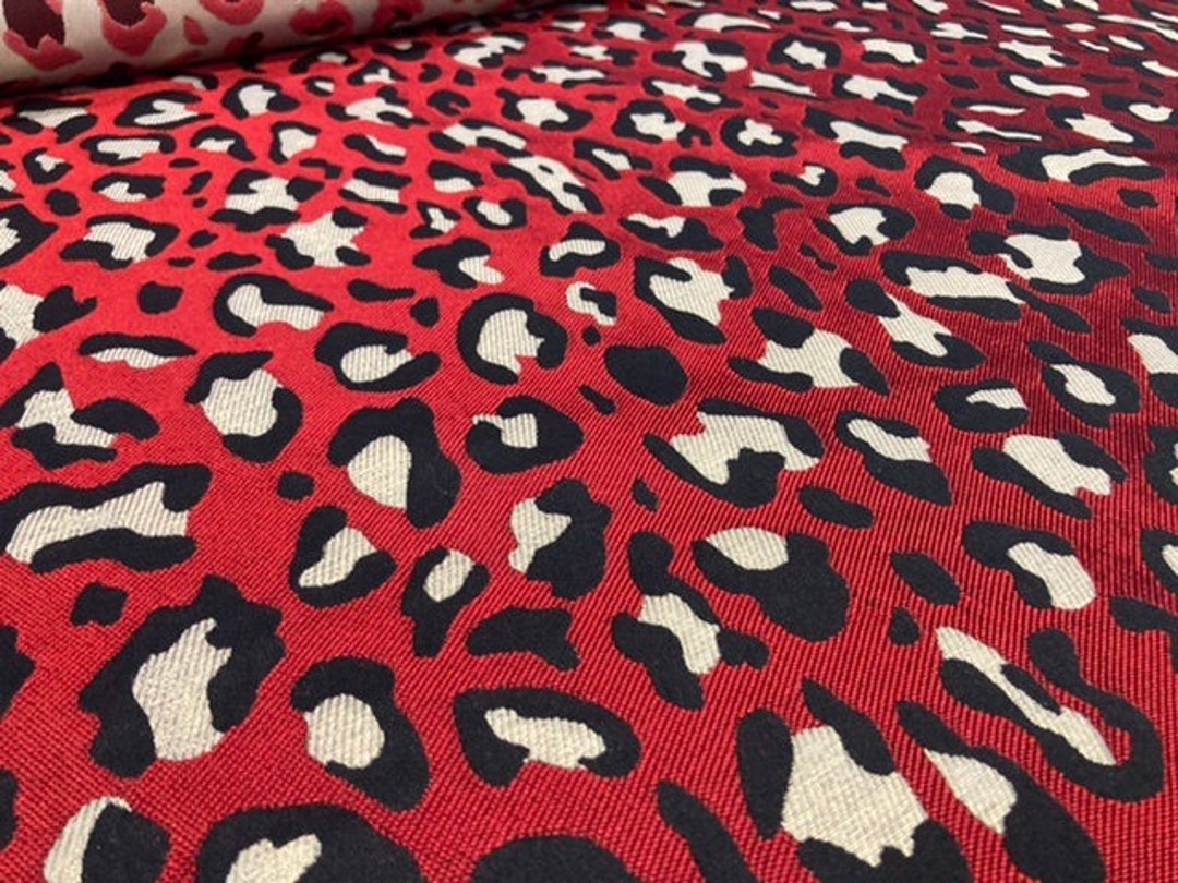 Printed Silk Mikado Fabric Made in Italy Authentic Designer - Etsy