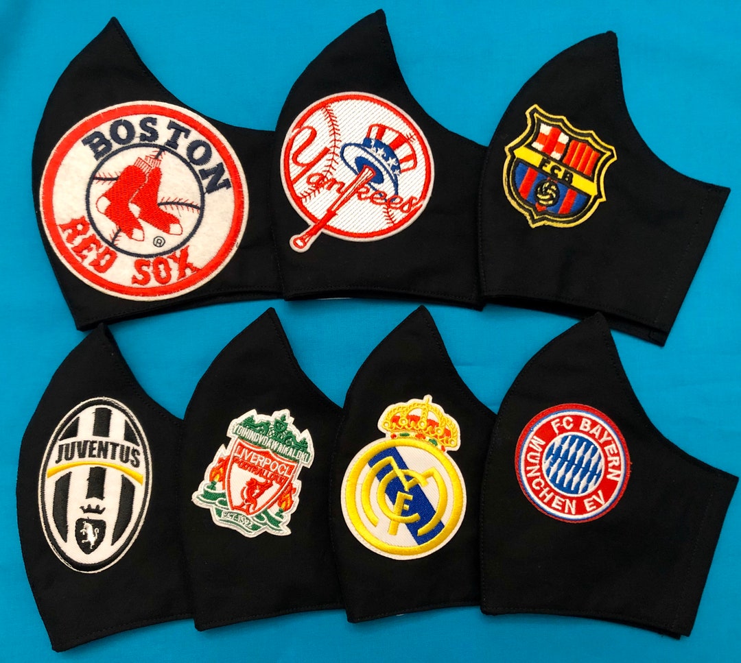 Sports Team Face Masks - Etsy
