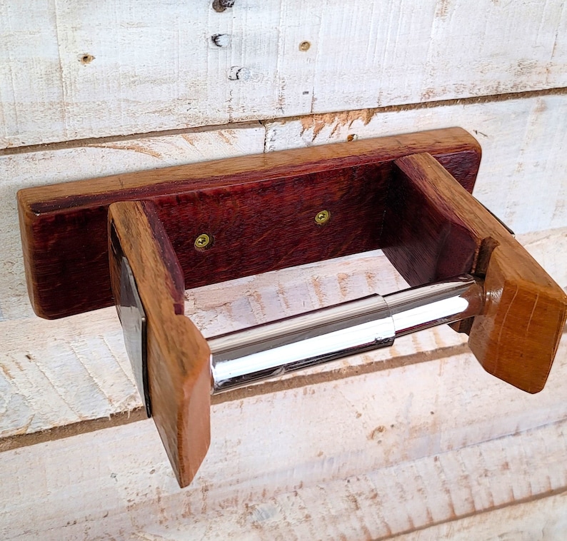 Towel Rack/bar and Toilet/tissue Paper Holder Set Made From Authentic ...