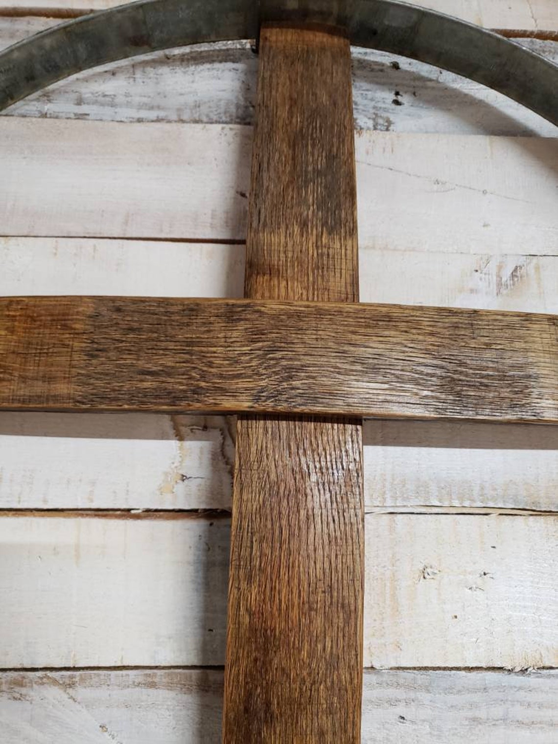 Wine/whiskey Barrel Cross Sign. - Etsy