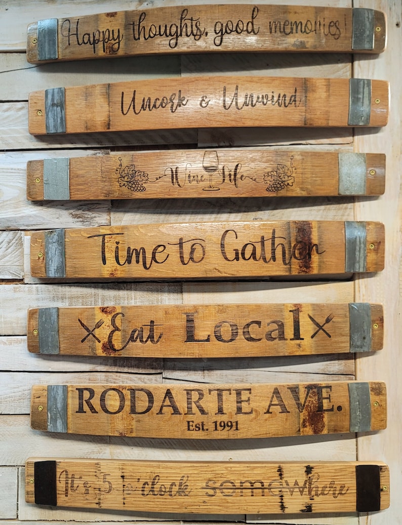 Rustic/farm Country Style Custom Signs With Slogan, Saying, or Family ...