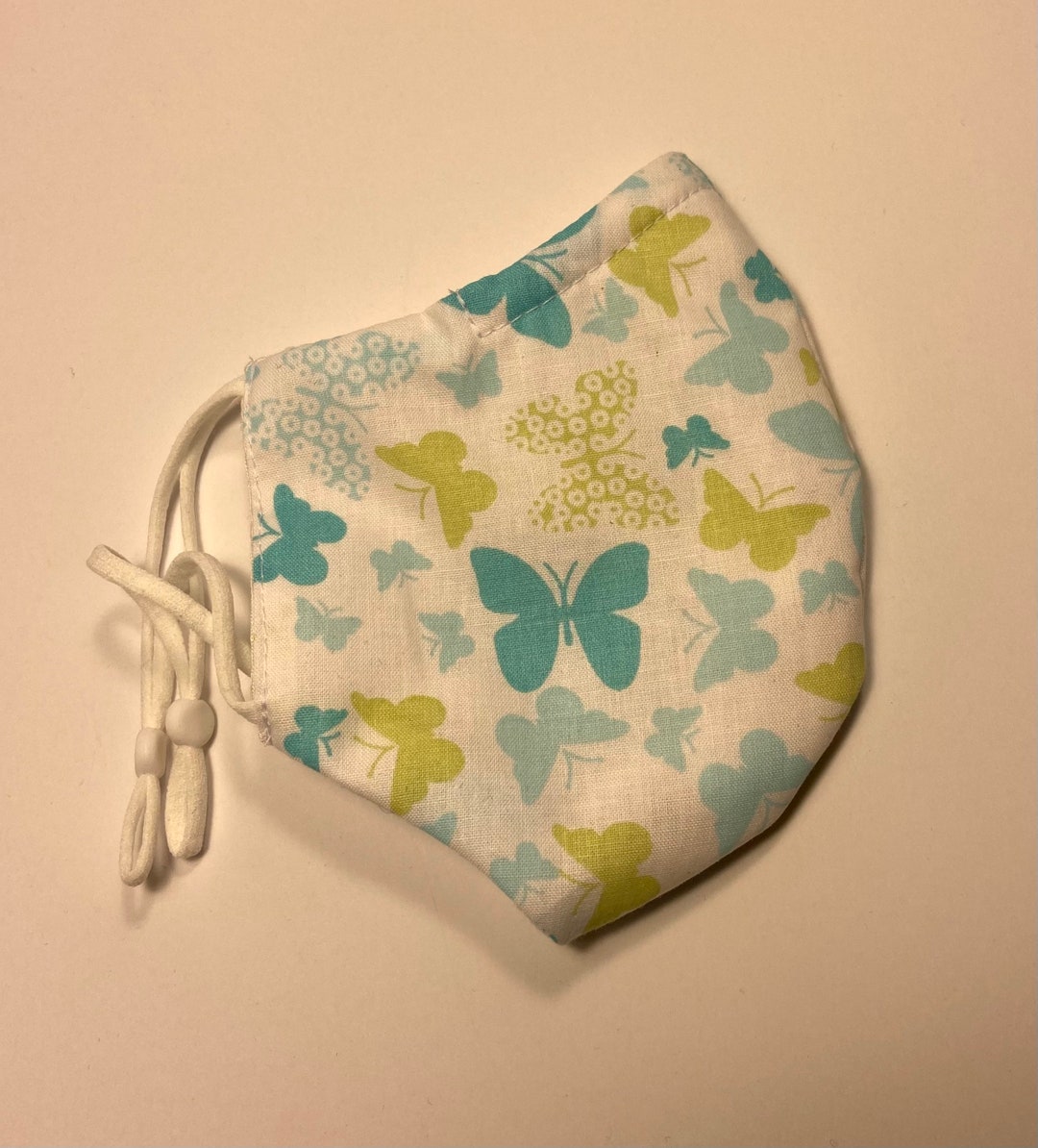Light Blue Butterfly Face Mask, Butterflies Face Mask, Bugs Face Mask ...
