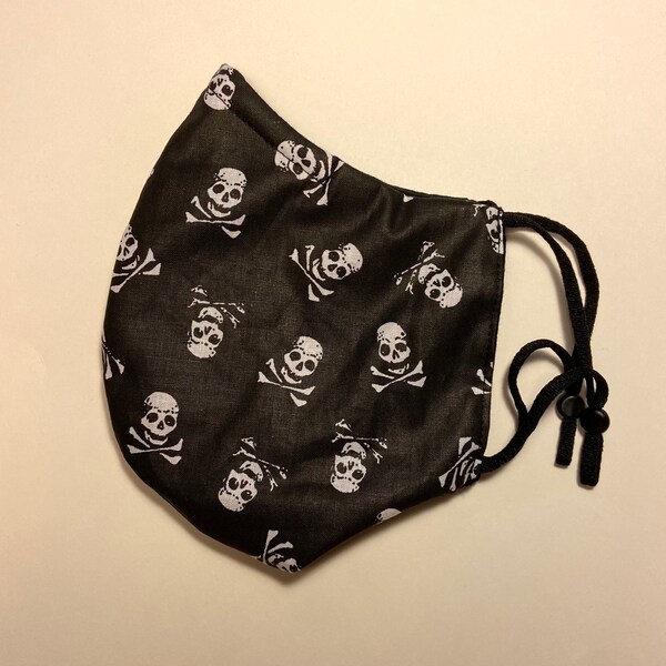 Pirate Face Mask - Etsy