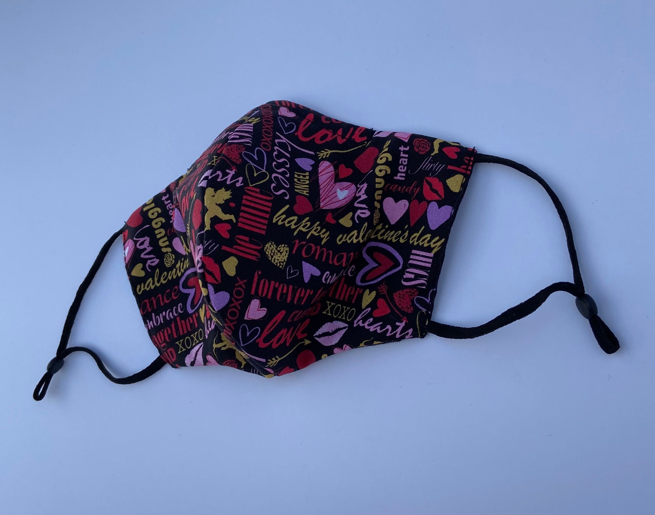 Valentines Day Face Mask Love Face Mask Unisex Face Mask | Etsy