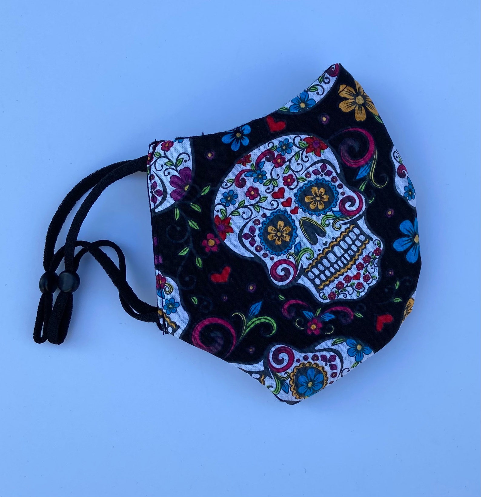 Best Selling Sugar Skull Face Mask Day of the Dead Face Mask - Etsy