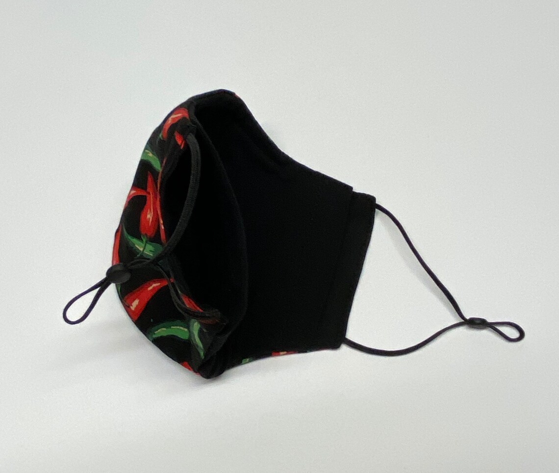 Red Hot Chili Pepper Face Masks Cotton Face Mask for Men and | Etsy