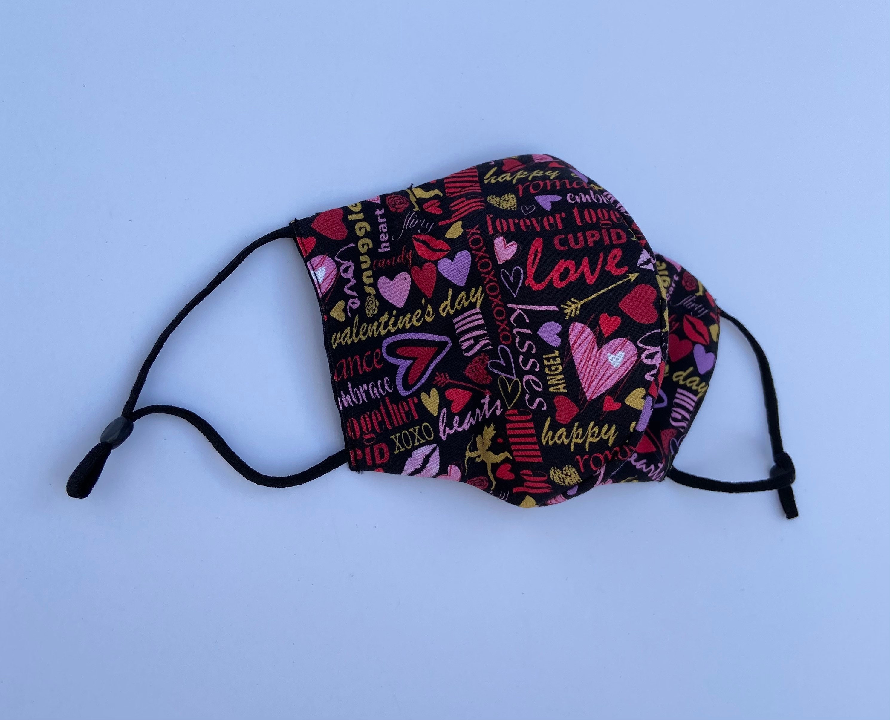 Valentines Day Face Mask Love Face Mask Unisex Face Mask | Etsy