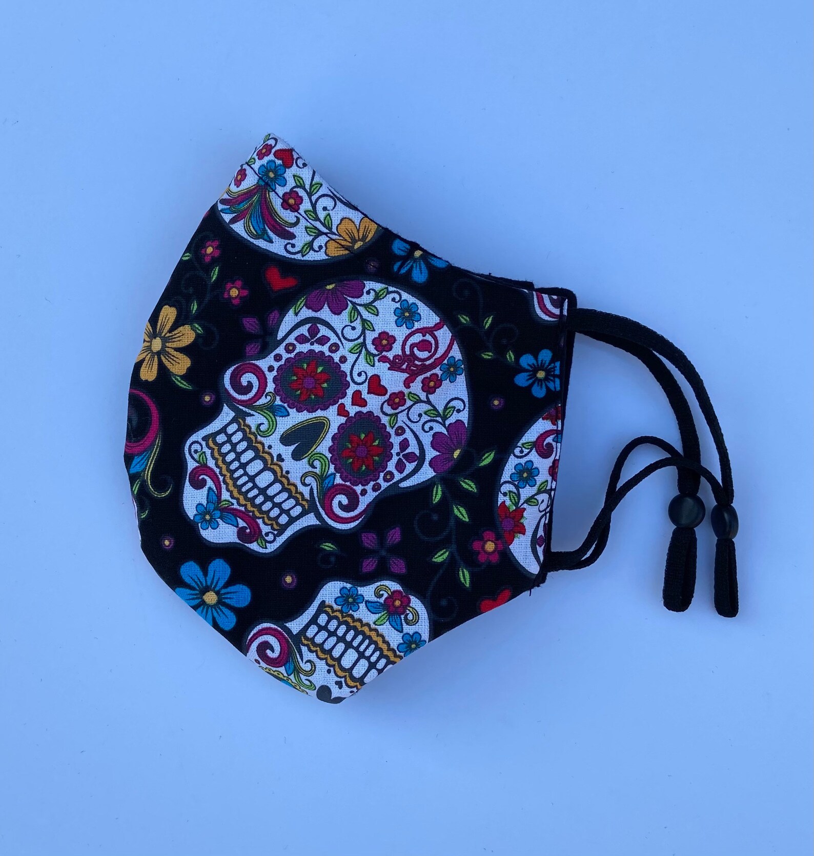 Best Selling Sugar Skull Face Mask Day of the Dead Face Mask - Etsy