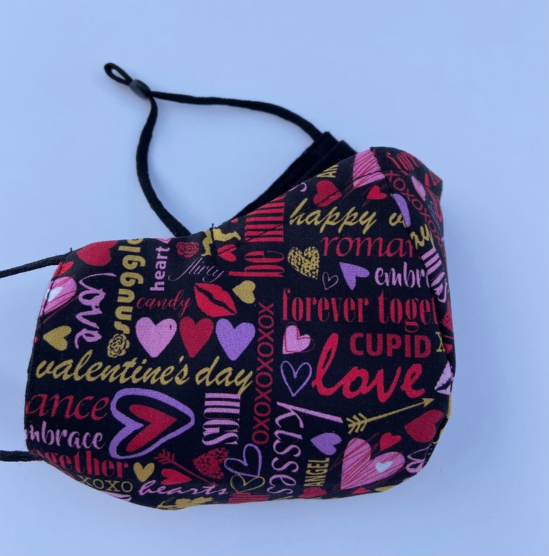 Valentines Day Face Mask Love Face Mask Unisex Face Mask - Etsy