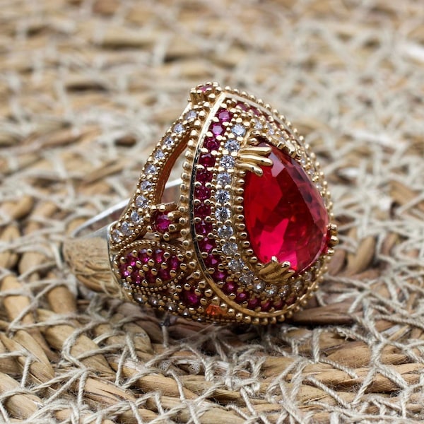 Ruby Rings for Women - Etsy