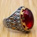 Ruby Ring, Handmade Women's Ring, Turkish Handmade Ring, Authentic Ring ...