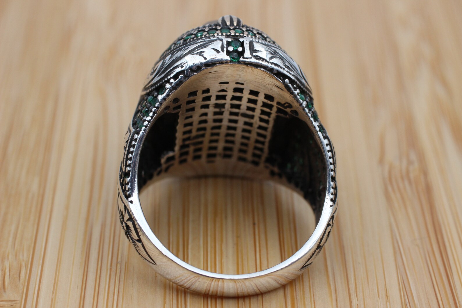 Mens Handmade Ring Turkish Handmade Silver Men Ring Ottoman | Etsy