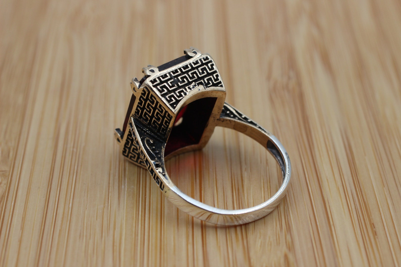 Ruby Ring Handmade Women's Ring Turkish Handmade Ring - Etsy