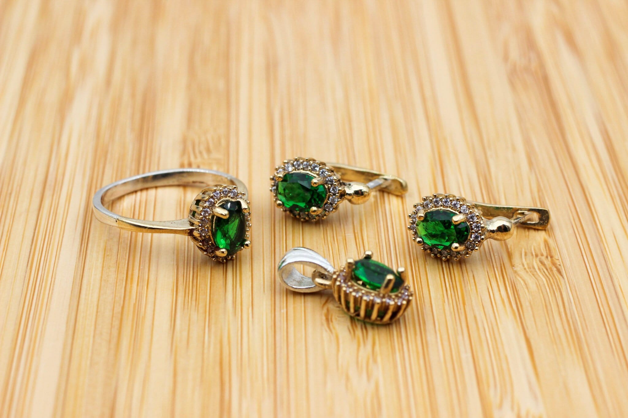 Emerald Set Authentic Set Handmade Women Set Turkish | Etsy