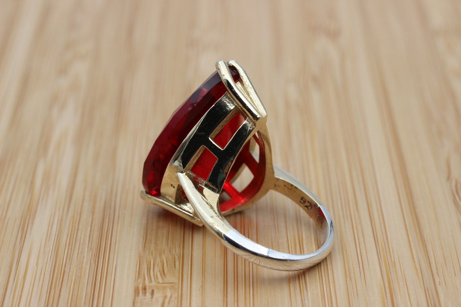 Ruby Ring Handmade Women's Ring Turkish Handmade Ring - Etsy