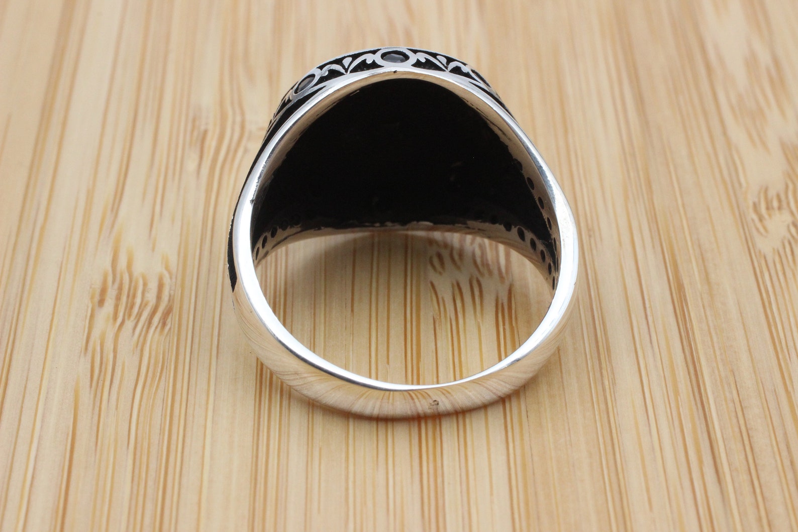 Arabic Ring Turkish Handmade Arabic Ring Onyx Mens Ring | Etsy