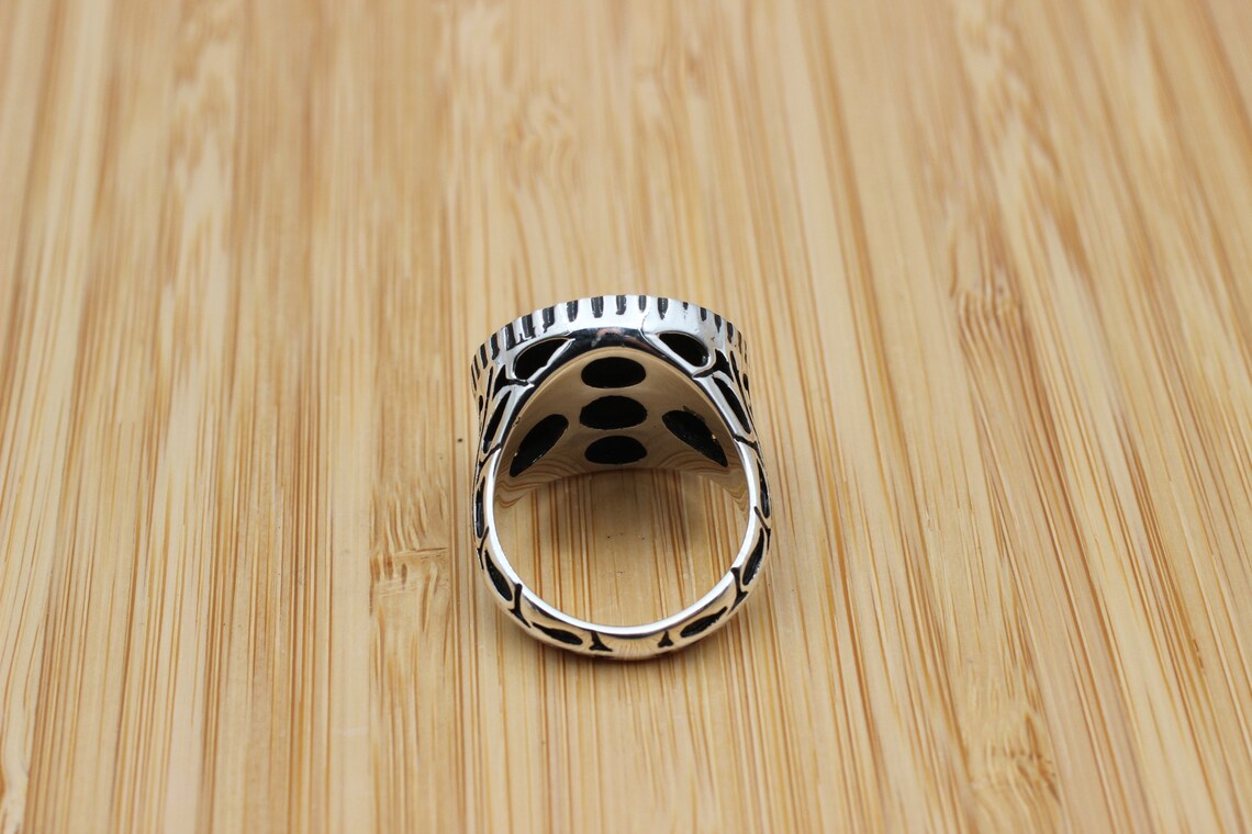 Islamic Ring 99 Name of Allah Men's Handmade Ring - Etsy