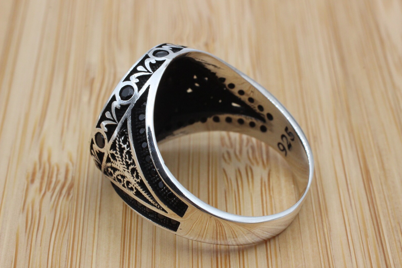 Arabic Ring Turkish Handmade Arabic Ring Onyx Mens Ring - Etsy